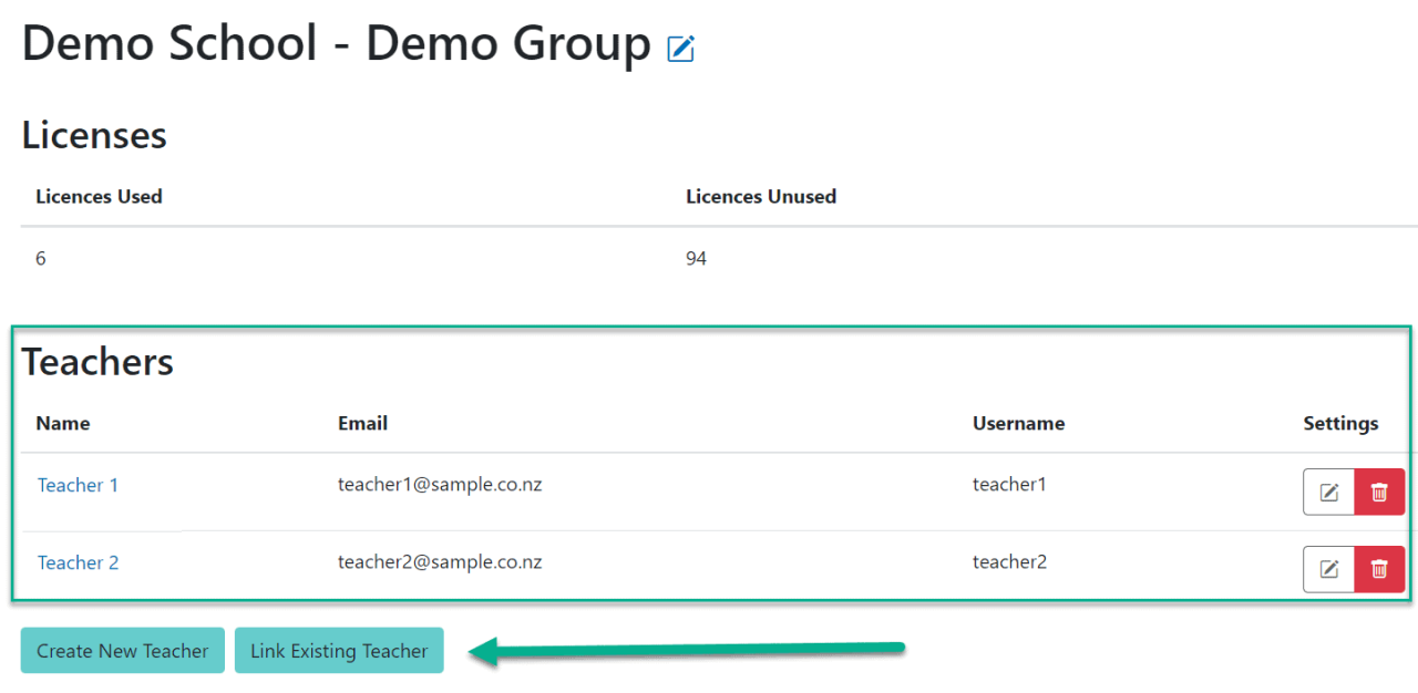 Multiple Student Groups for a Teacher | Wordchain Reading Apps
